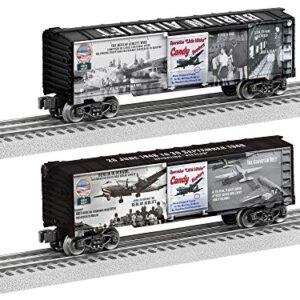 Lionel Battlefield Honor Collection, Electric O Gauge Model Train Cars, Candy Bombers