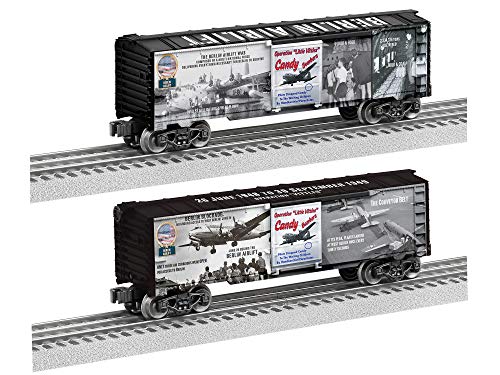 Lionel Battlefield Honor Collection, Electric O Gauge Model Train Cars, Candy Bombers