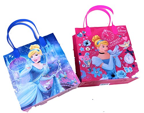 Disney Cinderella Authentic Licensed Reusable Party Favor Goodie Small Gift Bags 12