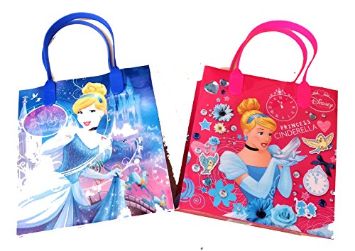 Disney Cinderella Authentic Licensed Reusable Party Favor Goodie Small Gift Bags 12