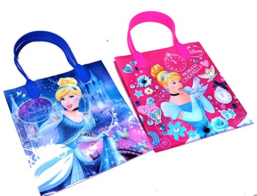 Disney Cinderella Authentic Licensed Reusable Party Favor Goodie Small Gift Bags 12