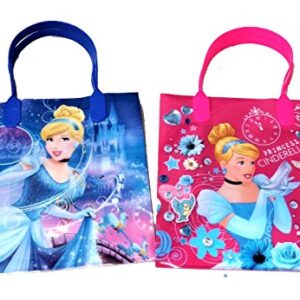 Disney Cinderella Authentic Licensed Reusable Party Favor Goodie Small Gift Bags 12