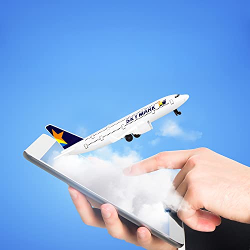 EcoGrowth Model Planes Skymark Airplane Model Airplane Toy Plane die-cast Planes for Collection & Gifts for Christmas, Birthday