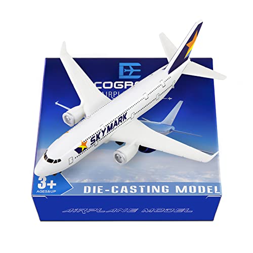 EcoGrowth Model Planes Skymark Airplane Model Airplane Toy Plane die-cast Planes for Collection & Gifts for Christmas, Birthday