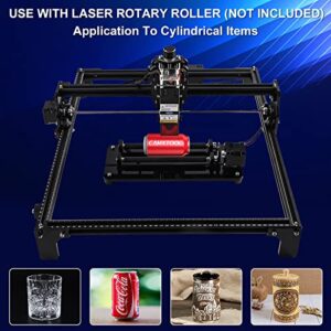 4240 Laser Engraver, 20W Laser Engraving Cutting Machine, Laser Machine 5W Output Power, Laser Cutter for Metal and Wood with 16.5”x15.75” Large Engraving Cutting Area (420x400mm)