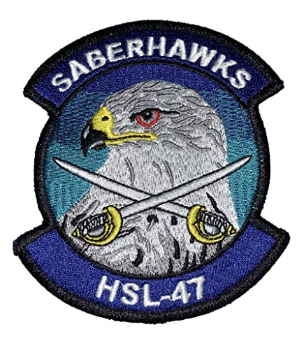 HSL-47 Saberhawks Squadron Patch –Sew On