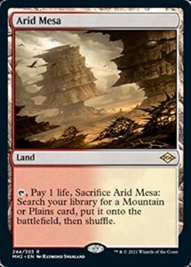 magic the gathering – arid mesa – modern horizons 2