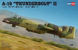 hobby boss a-10 thunderbolt ii airplane model building kit