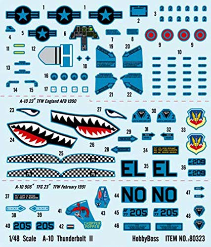 Hobby Boss A-10 Thunderbolt II Airplane Model Building Kit