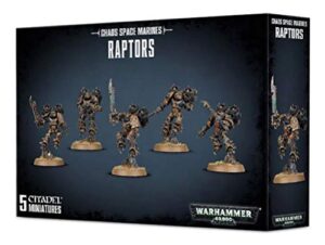 warhammer 40k chaos space marines raptors