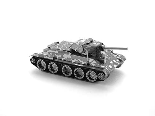 Metal Earth T-34 Tank 3D Metal Model Kit Fascinations