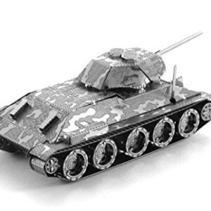 Metal Earth T-34 Tank 3D Metal Model Kit Fascinations