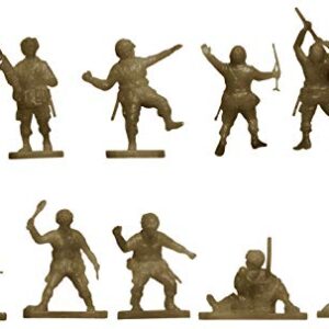 Airfix A00751 WWII US Troops Figures 1:72 Military Soldiers Plastic Model Kit, (Pack of 48)