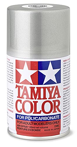 Tamiya USA TAM86036 PS-36 Translucent Silver Polycarbonate Spray Paint 100mL