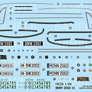 Hasegawa HC23 BMW 2002 tii 1/24 kit