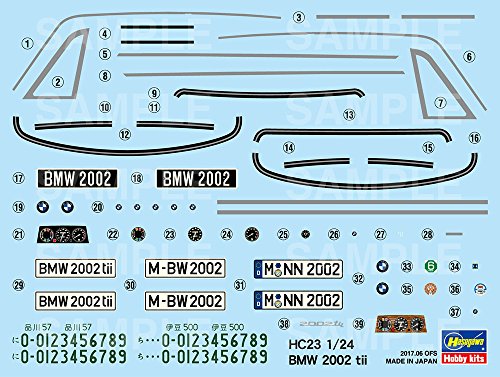 Hasegawa HC23 BMW 2002 tii 1/24 kit