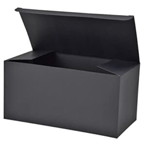 HUAPRINT Black Gift Box,Gift Boxes with Lids 9x4.5x4.5inch,24pcs Paper Gift Box Bulk,Rectangle Gift Boxes for Presents,Birthday,Bridesmaid Proposal,Groomsmen Engagements,Baby Showers, Christmas,Wedding Party Favor,Crafting Cupcake,Holidays