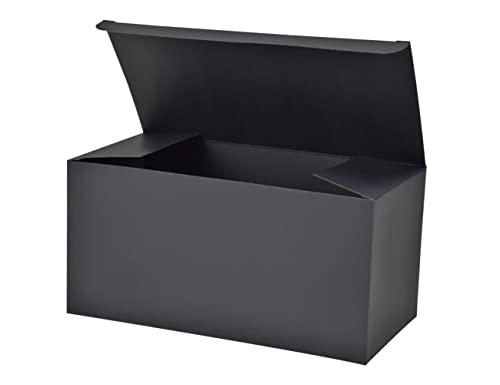 HUAPRINT Black Gift Box,Gift Boxes with Lids 9x4.5x4.5inch,24pcs Paper Gift Box Bulk,Rectangle Gift Boxes for Presents,Birthday,Bridesmaid Proposal,Groomsmen Engagements,Baby Showers, Christmas,Wedding Party Favor,Crafting Cupcake,Holidays