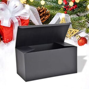 HUAPRINT Black Gift Box,Gift Boxes with Lids 9x4.5x4.5inch,24pcs Paper Gift Box Bulk,Rectangle Gift Boxes for Presents,Birthday,Bridesmaid Proposal,Groomsmen Engagements,Baby Showers, Christmas,Wedding Party Favor,Crafting Cupcake,Holidays