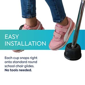 Bouncyband Wiggle Wobble Chair Feet - Transform a Standard School Chair into a Wobble Chair