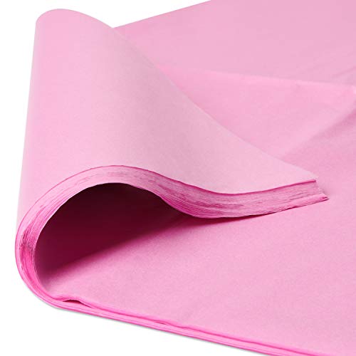 American Greetings Light Pink Tissue Paper Bulk Pack for Birthdays, Easter, Mother's Day, Father's Day, Graduation and All Occasions (125-Sheets)