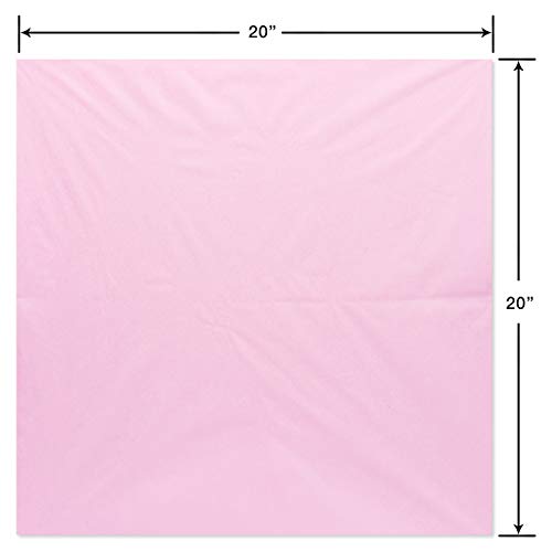 American Greetings Light Pink Tissue Paper Bulk Pack for Birthdays, Easter, Mother's Day, Father's Day, Graduation and All Occasions (125-Sheets)