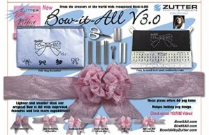 zutter bow-it-all v3.0 classic white edition, 11x7x1/2