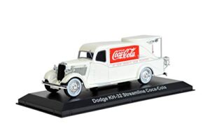 1934 dodge kh-32 streamline fountain truck cream 1/43 diecast model car by motorcity classics 443934