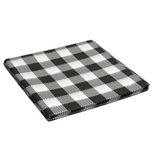 Iconikal Tissue Paper, White Buffalo Plaid, 20 x 20-Inches, 60-Sheets