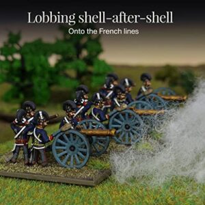 Wargames Delivered Black Powder War - Epic Battles: British Highlanders & Riflemen Set, Revolutionary War Tabletop Toy Soldiers for Miniature Wargaming by Warlord Games