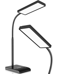 lepower desk lamp, 800lm led desk lamp for home office, 12w reading lamp for desk, eye-caring desk light, touch table lamp, gooseneck lamp, 50 lighting modes, bright desk lamps for bedroom, study room