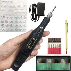 electric micro pen mini diy vibro kit for metal glass ceramic plastic wood jewelry with scriber etcher