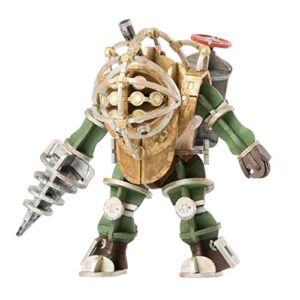 Bioshock Big Daddy 3D Wood Puzzle & Model Figure Kit (117 Pcs) with Exclusive Poster - Build & Paint Your Own 3-D Game Toy - Holiday Educational Gift for Kids, Teens & Adults, No Glue Required, 17+ 