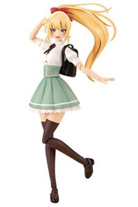 kotobukiya sousai shojo teien: ritsuka saeki (st. iris gakuen girls’ high school summer clothes version) plastic model kit, multicolor (jk003)