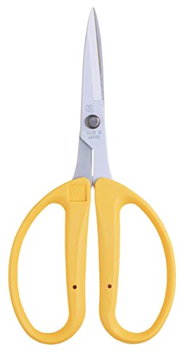 Flower Scissors yellow CRI-360SFY