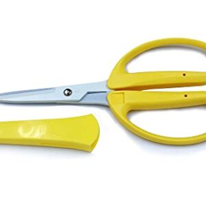 Flower Scissors yellow CRI-360SFY