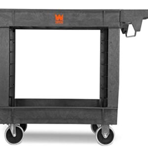 WEN 73009 500-Pound Capacity 40 by 17-Inch Two-Shelf Service Utility Cart