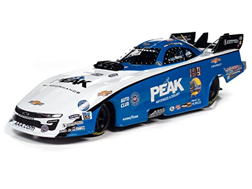 Auto World 2021 John Force Peak Funny Car 1:24 Scale Diecast