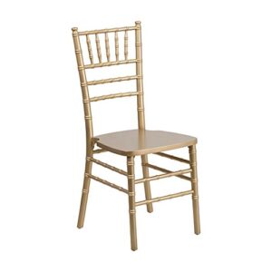 flash furniture hercules series gold wood chiavari chair