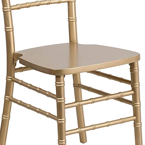 Flash Furniture HERCULES Series Gold Wood Chiavari Chair