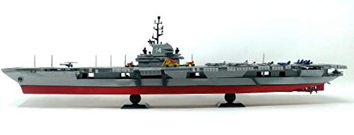 Atlantis USS Ticonderoga CV-14 1/500 Angled Deck Aircraft Carrier Toy and Hobby Plastic Ship Model kit Made in The USA