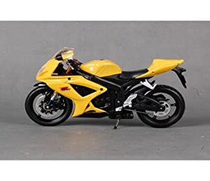 CARZE Die Cast Collectable for Suzuki GSXR GSX-R 600 Diecast Motorcycle Model Birthday Gift Toys Car Collection 1/12