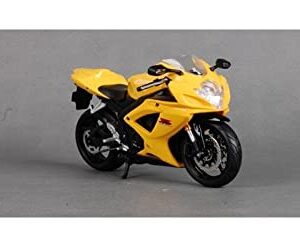 CARZE Die Cast Collectable for Suzuki GSXR GSX-R 600 Diecast Motorcycle Model Birthday Gift Toys Car Collection 1/12