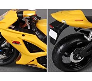 CARZE Die Cast Collectable for Suzuki GSXR GSX-R 600 Diecast Motorcycle Model Birthday Gift Toys Car Collection 1/12