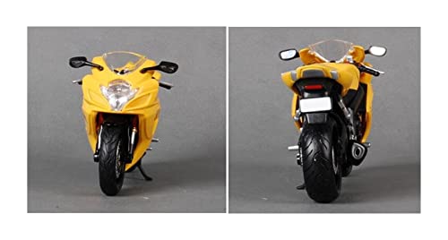 CARZE Die Cast Collectable for Suzuki GSXR GSX-R 600 Diecast Motorcycle Model Birthday Gift Toys Car Collection 1/12