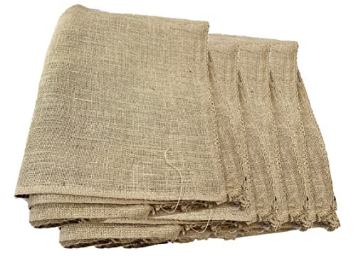 4 Pack Premium Large Burlap sack Bags | 4Piece Set | 24 x 40 inch | New Coffee Bag | Potato Bag | Sack Race | Seed Preserve Sack | Natural Jute Product | made by 10 Ounce Burlap Fabric (4)