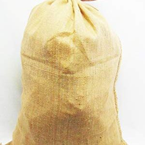 4 Pack Premium Large Burlap sack Bags | 4Piece Set | 24 x 40 inch | New Coffee Bag | Potato Bag | Sack Race | Seed Preserve Sack | Natural Jute Product | made by 10 Ounce Burlap Fabric (4)