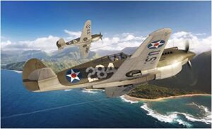 airfix curtiss p-40b warhawk 1:72 wwii military aviation plastic model kit a01003b