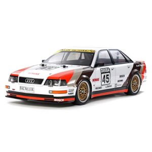 tamiya 1/10 1991 audi v8 touring tt-02 kit tam58682a cars elec kit 1/10 on-road