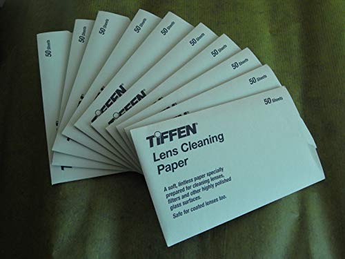 Tiffen Lens Cleaning Paper Tissue Pack Of 50 Sheets